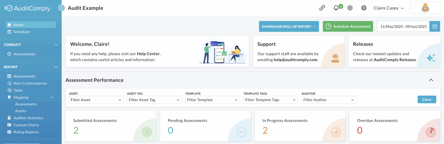 AuditComply Homepage – AuditComply Help Center